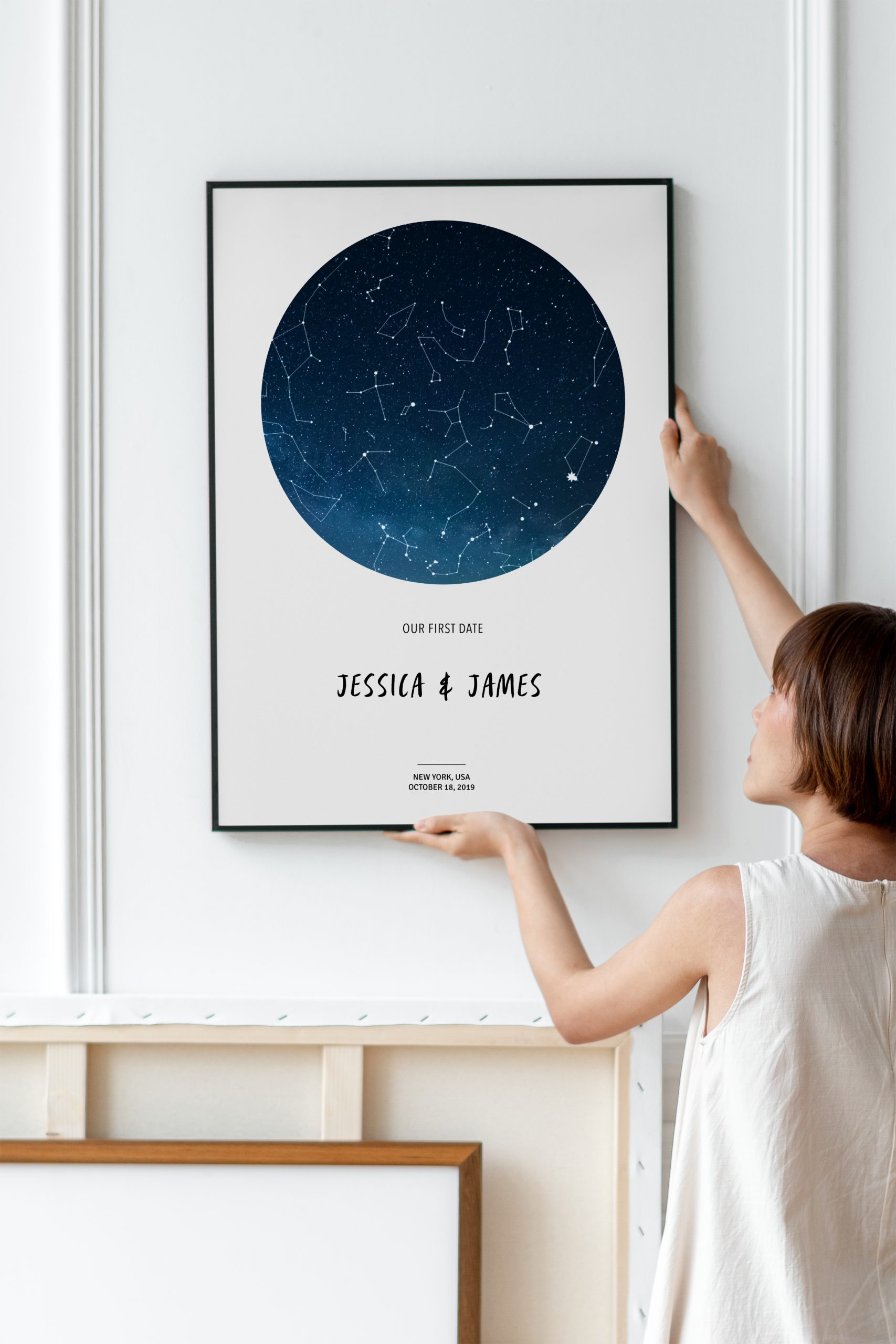 Custom Star Map - Posterixer